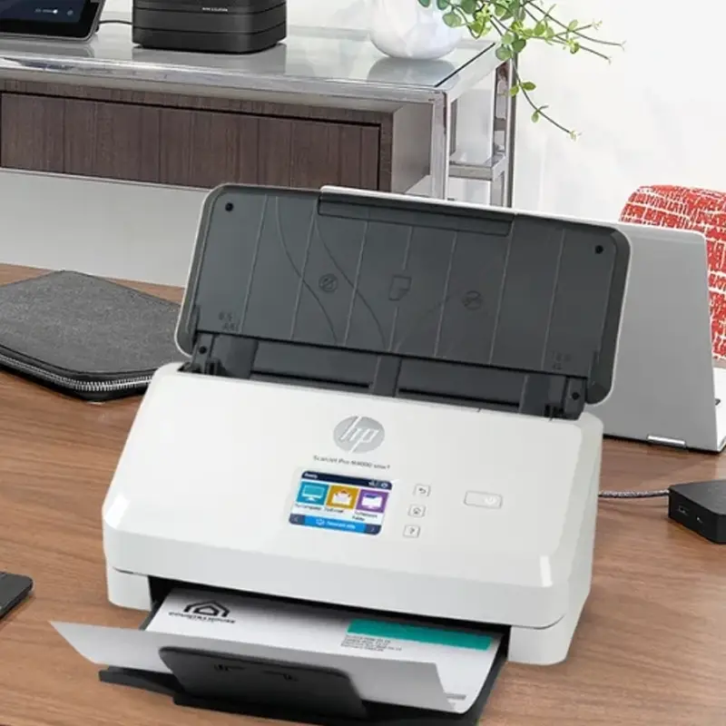 Escáner HP ScanJet Pro N4000 snw1 con Alimentación de Hojas - 6FW08A ...