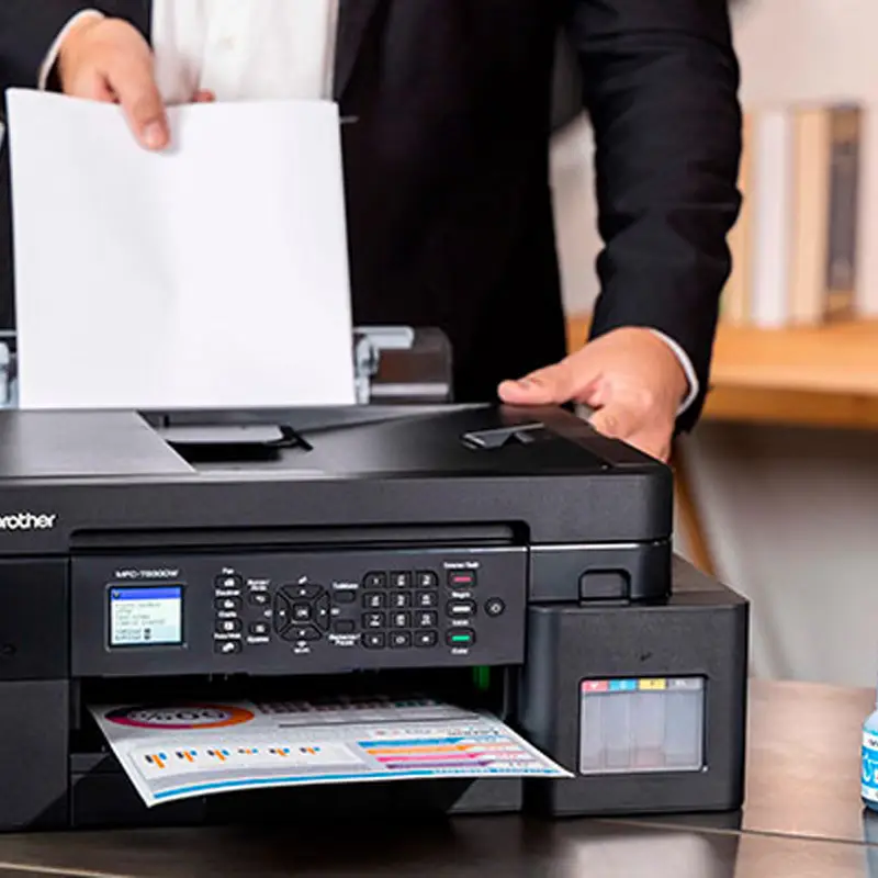 Impresora Multifuncional Brother MFC-T930DW | Sistema Continuo, Wifi ...